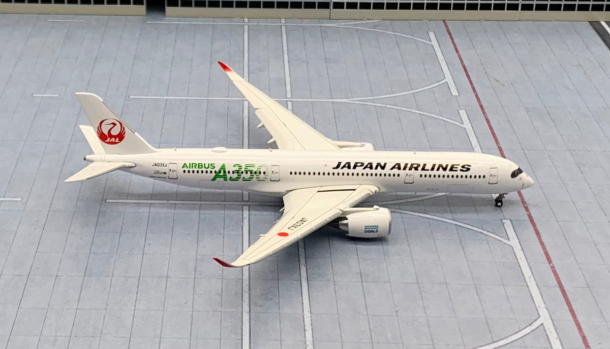 JC Wings 1/400 JAL Japan Airlines Airbus A350-900 JA03XJ flaps down – First Class Collectables