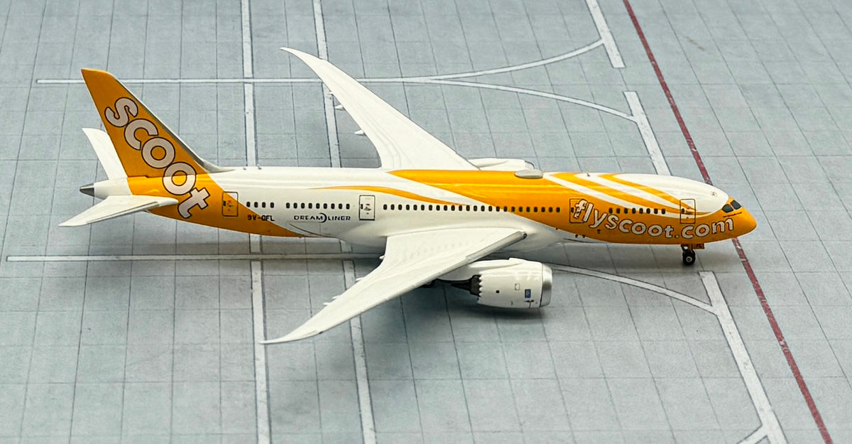 NG models 1/400 Scoot Boeing 787-8 9V-OFL 59006 – First Class Collectables