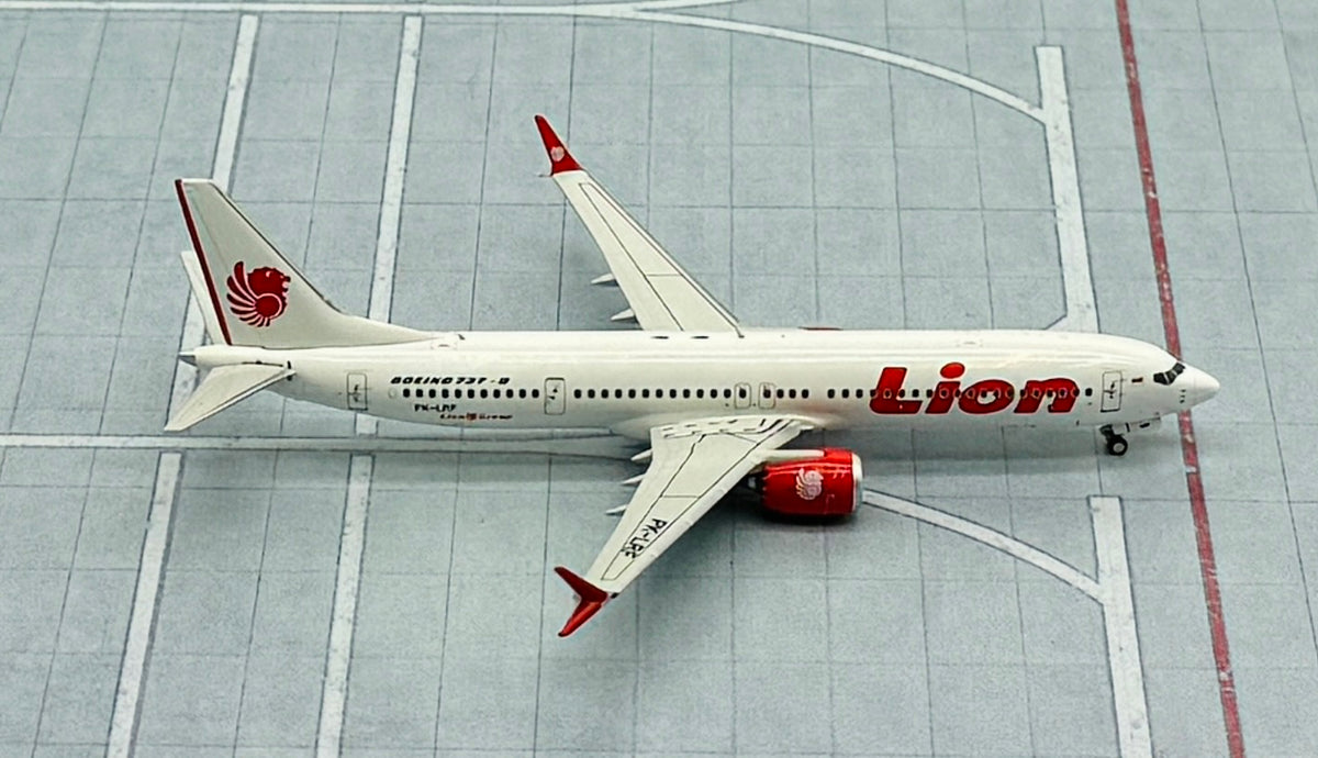NG models 1/400 Lion Air Boeing 737 MAX 9 PK-LRF 89010 – First Class ...