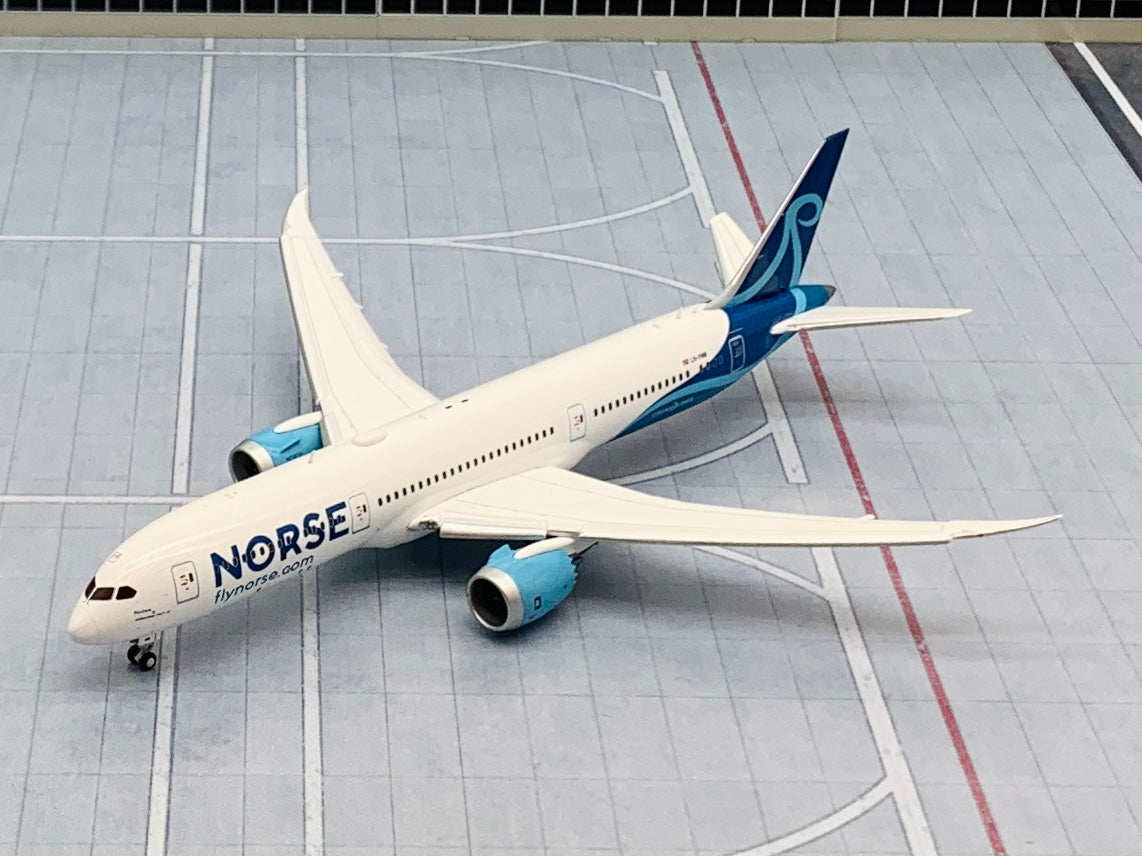 JC Wings 1/400 Norse Atlantic Airways Boeing 787-9 LN-FNB flaps down ...