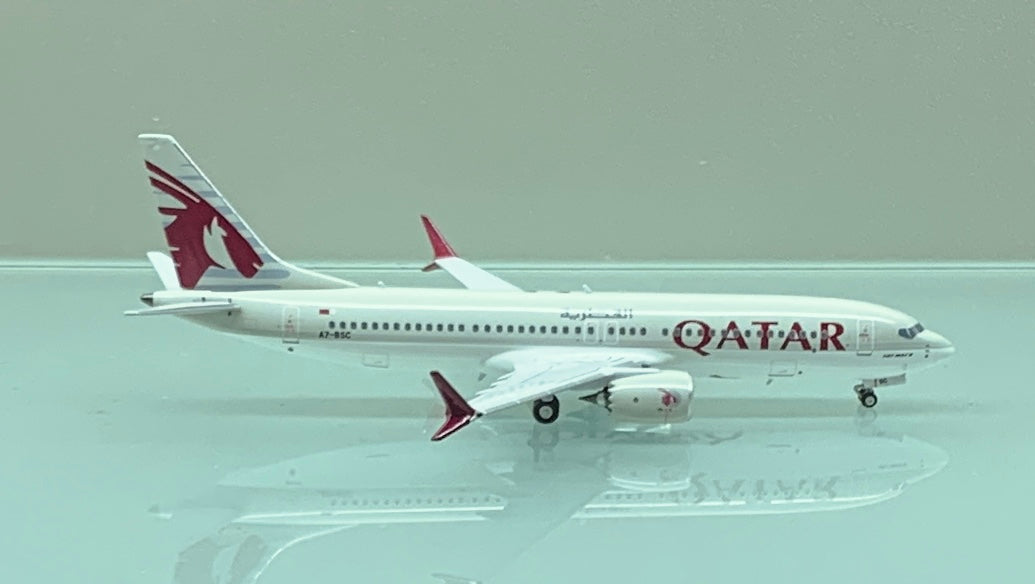 NG models 1/400 Qatar Airways Boeing 737 Max 8 A7-BSC 88013 – First ...