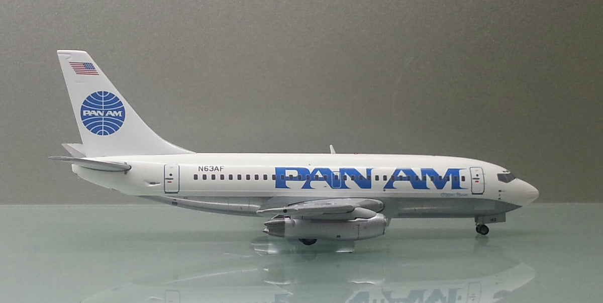 JC Wings Blue Box 1/200 Pan Am American Boeing 737-200 N63AF – First ...
