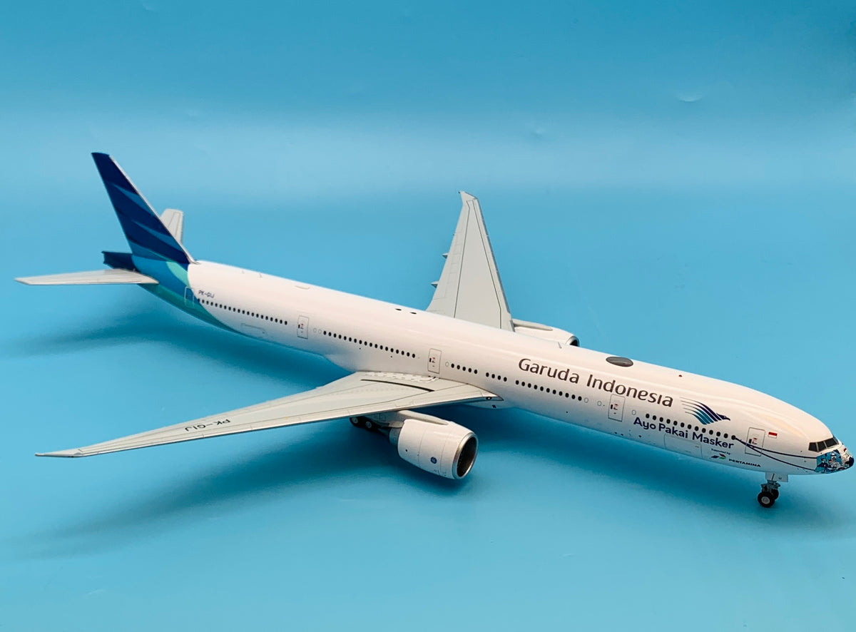 JC Wings 1/200 Garuda Indonesia Boeing 777-300ER Ayo Pakai Masker PK-G ...