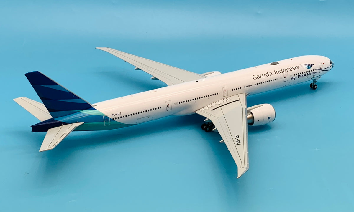 JC Wings 1/200 Garuda Indonesia Boeing 777-300ER Ayo Pakai Masker PK-G ...