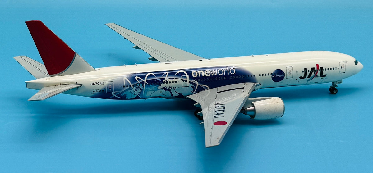 JC Wings 1/200 JAL Japan Airlines Boeing 777-200 One World JA704J XX26 ...