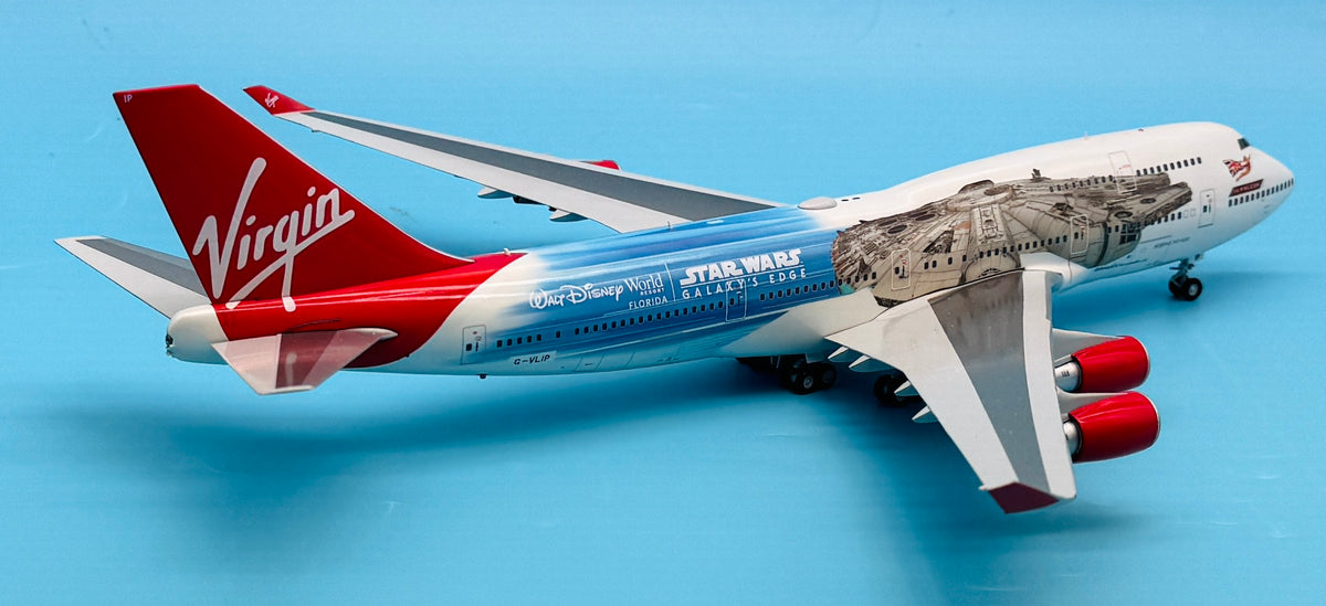 JC Wings 1/200 Virgin Atlantic Boeing 747-400 G-VLIP Star Wars Galaxy ...