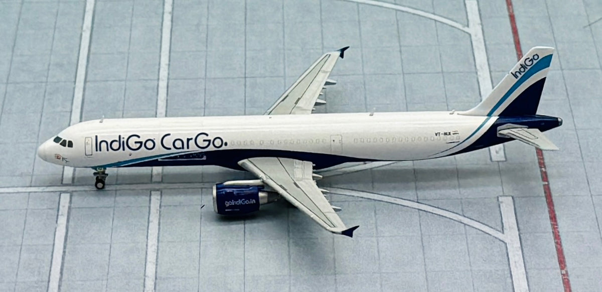 JC Wings 1/400 IndiGo Cargo Airbus A321 P2F VT-IKX – First Class ...