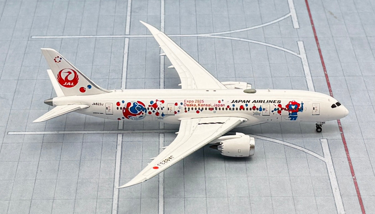 JC Wings 1/400 JAL Japan Airlines Boeing 787-8 Expo 2025 JA823J – First ...