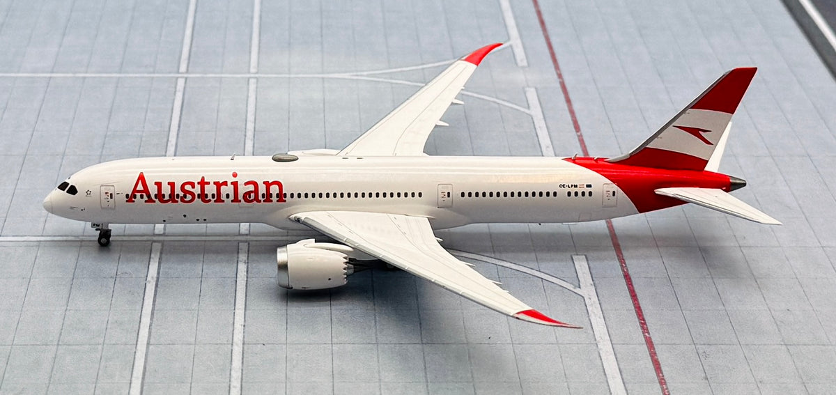 JC Wings 1/400 Austrian Airlines Boeing 787-9 OE-LPM – First Class ...