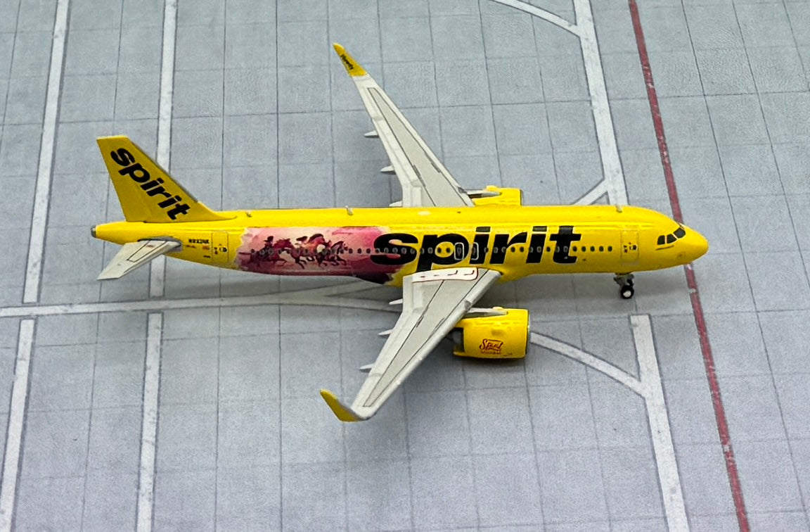JC Wings 1/400 Spirit Airlines Airbus A320NEO Spirit Untamed N932NK ...