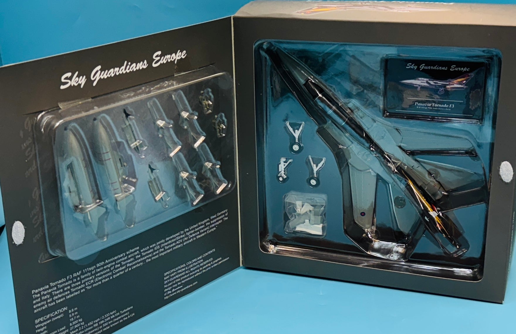 Sky Guardians Europe 1/72 Royal Air Force RAF Ranavia Tornado F3 111sq ...