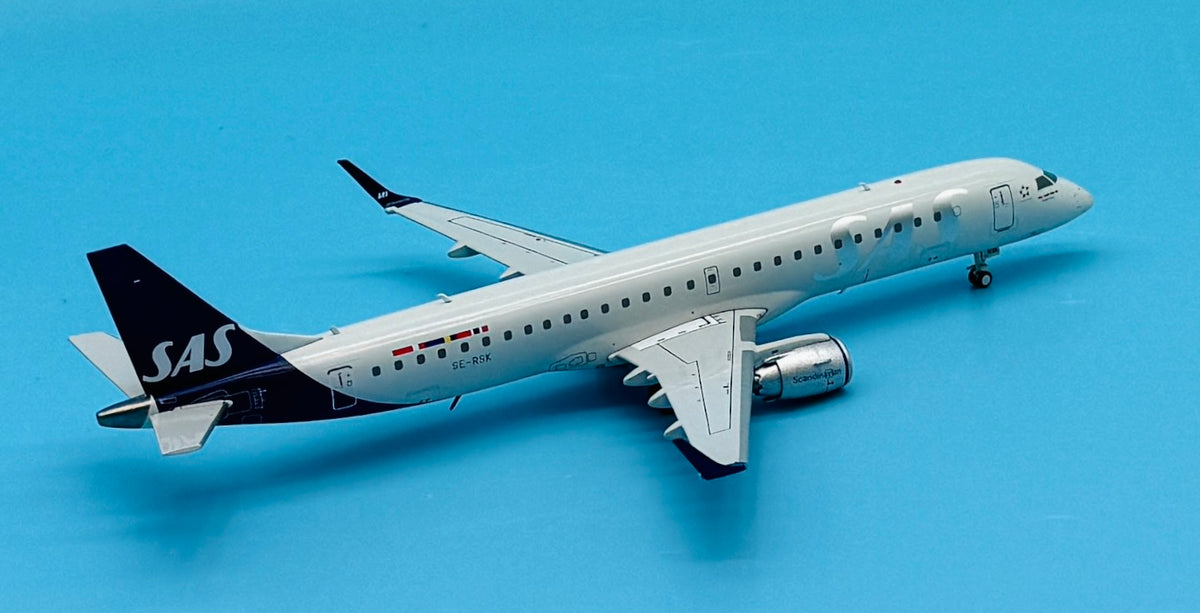 JC Wings 1/200 SAS Scandinavian Airlines Link Embraer ERJ-190-200LR SE ...