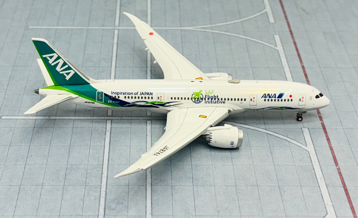 JC Wings 1/400 ANA All Nippon Airways Boeing 787-8 Future Promise JA87 ...