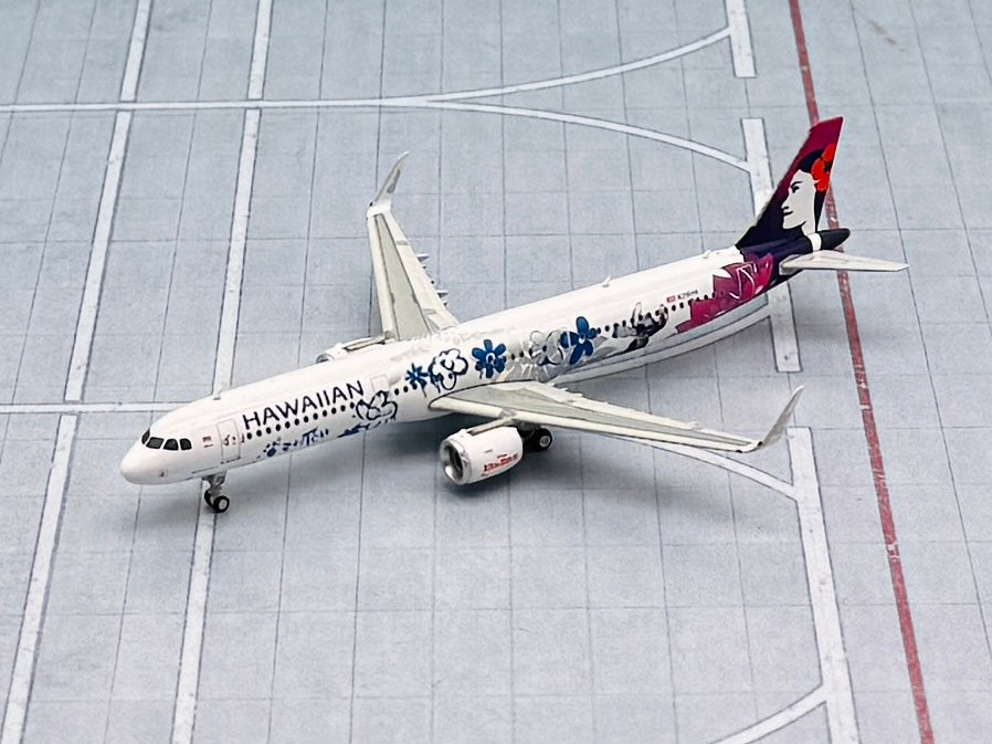 Phoenix Models 1/400 Hawaiian Air Airbus A321neo Lilo & Stitch N216HA ...