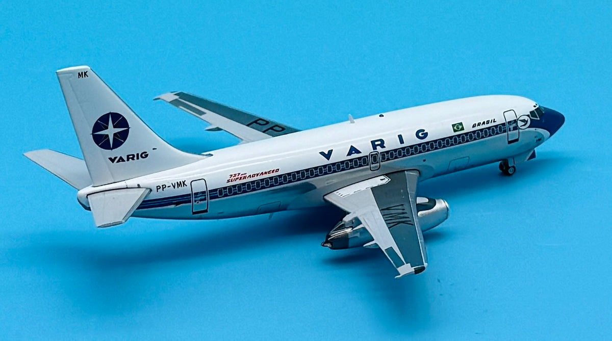 JC Wings 1/200 Varig Brasil Boeing 737-200 Polished PP-VMK – First ...
