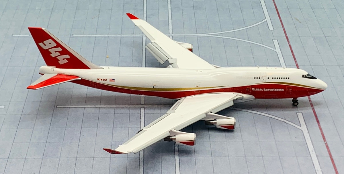JC Wings 1/400 Global Super Tanker Service Boeing 747-400 BCF N744ST f ...