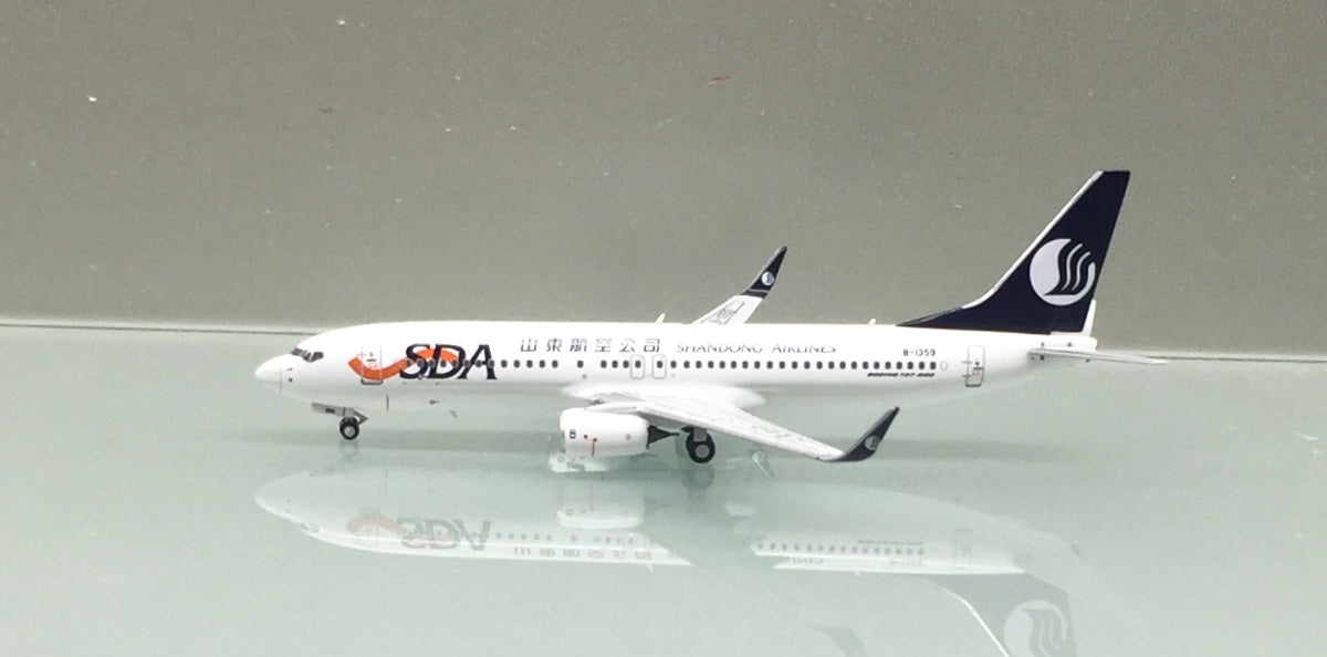 NG models 1/400 Shangdong Airlines Boeing 737-800 B-1359 – First Class ...