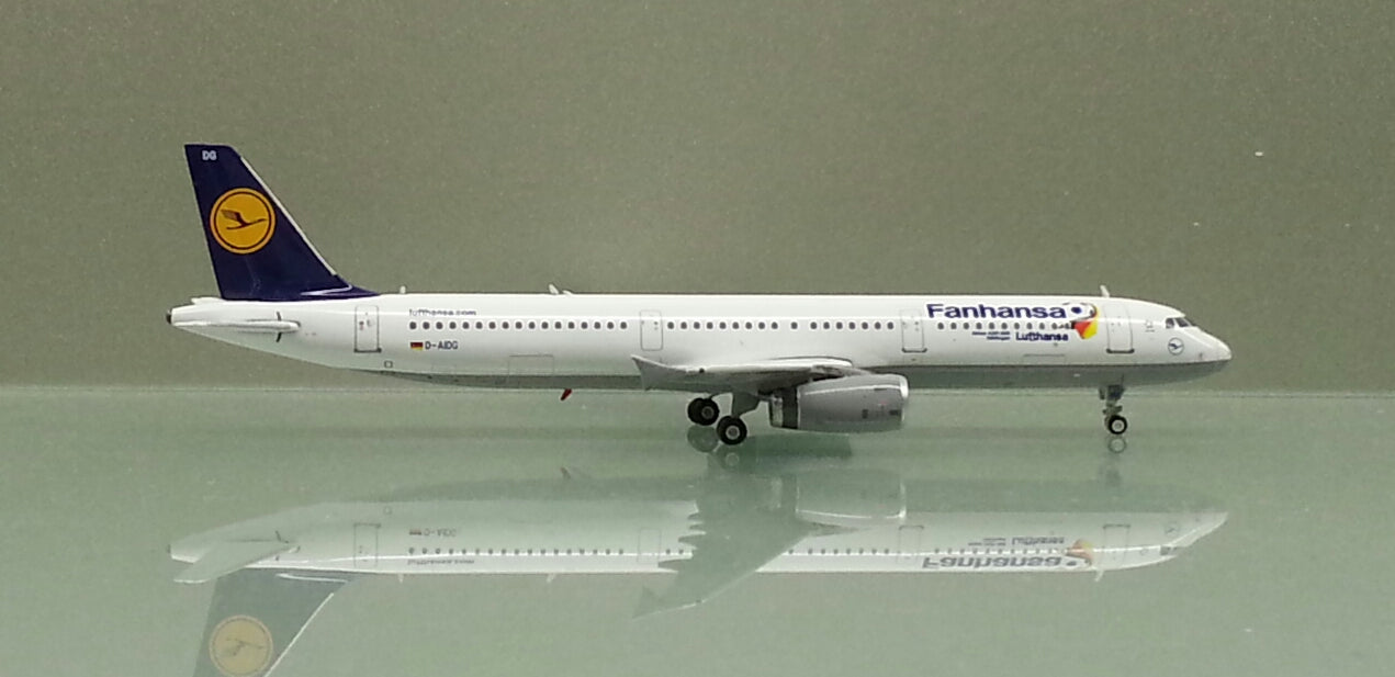 Phoenix 1/400 Lufthansa Airbus A321 D-AIDG Fanhansa – First Class ...