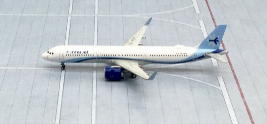 Gemini Jets 1/400 Interjet Airbus A321 neo XA-MAP – First Class ...